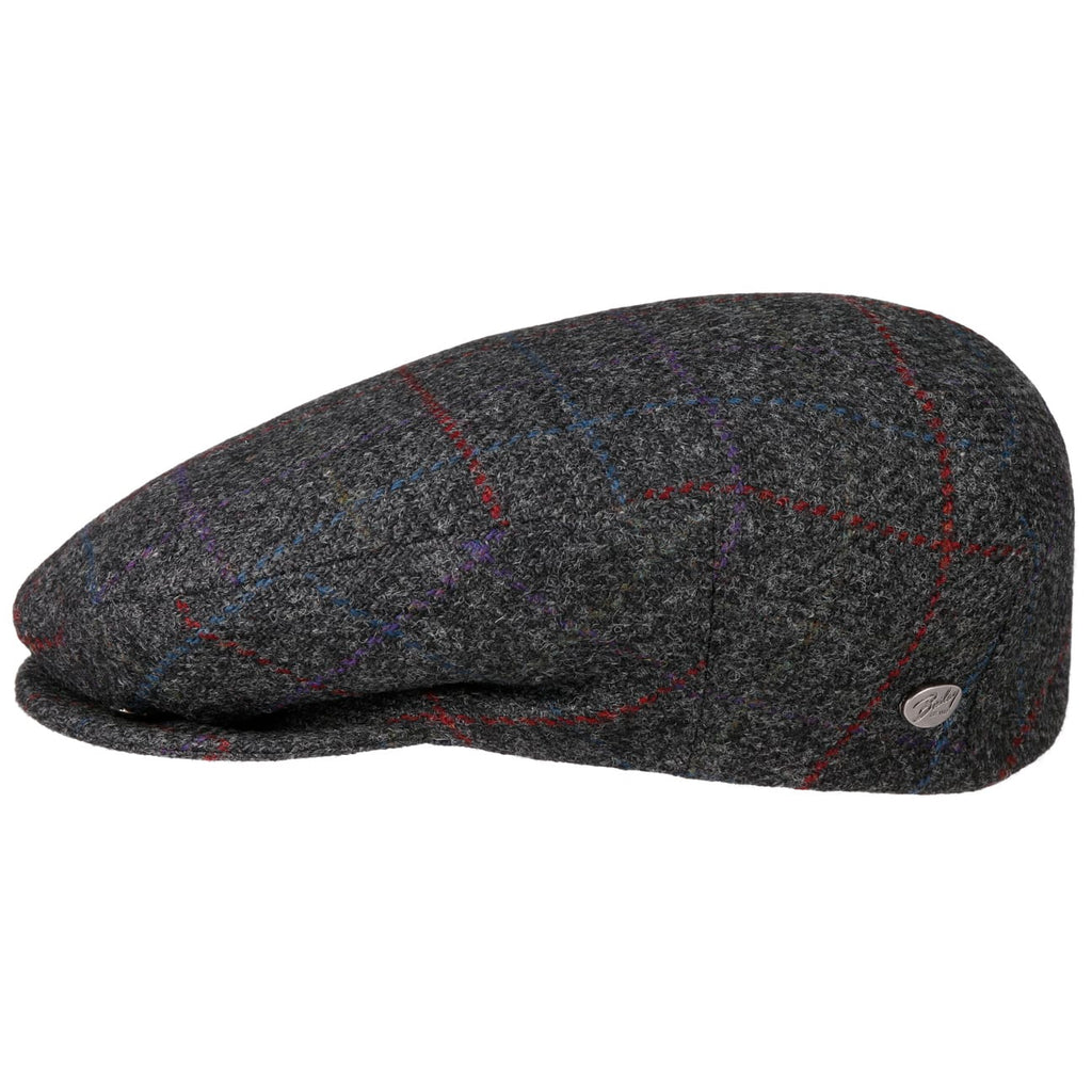Lord Windowpane Plaid Flat Cap